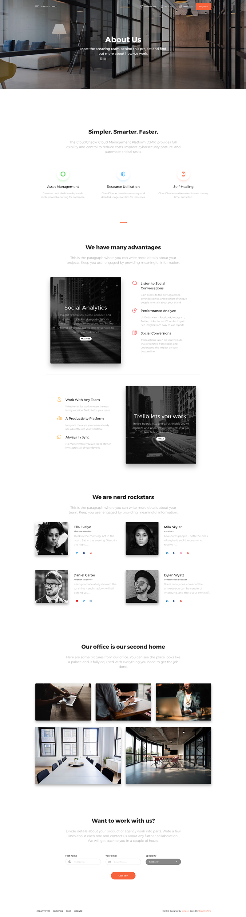 Now UI Kit Pro Angular by Creative Tim