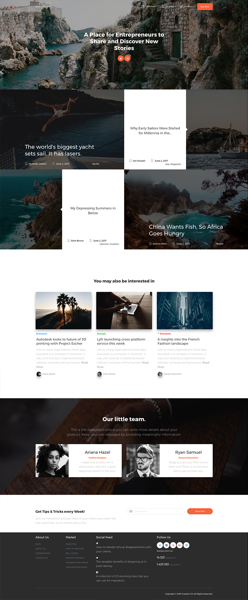 Now UI Kit PRO React by Creative Tim