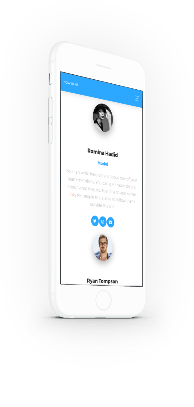 Now UI Kit React by Creative Tim